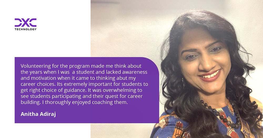 DXC India partners for career counselling for adolescent girls
