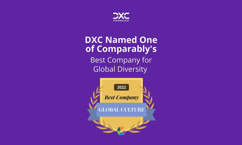 DXC is named as a best company for global diversity