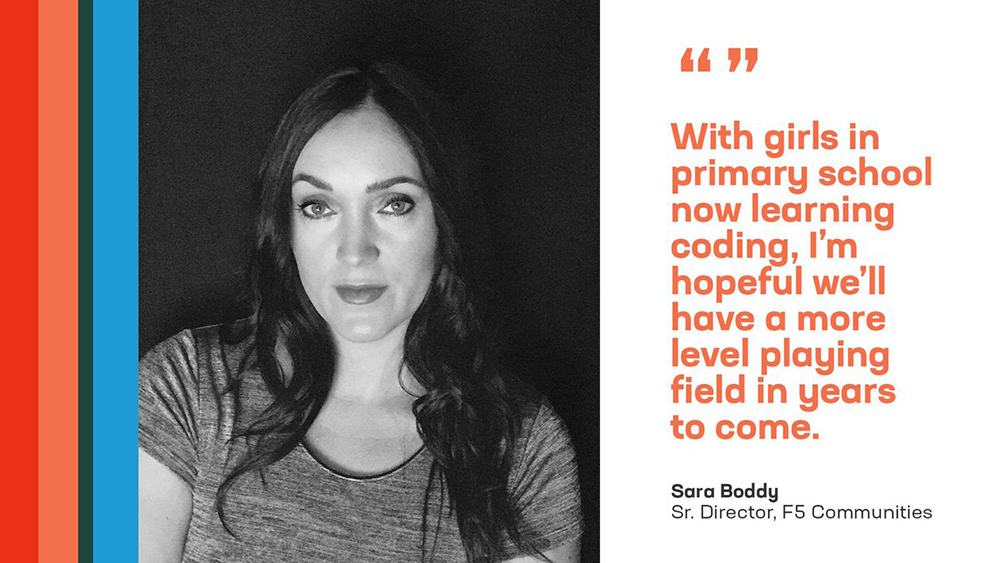 Sara Boddy discusses her F5 career and diversity in tech sector