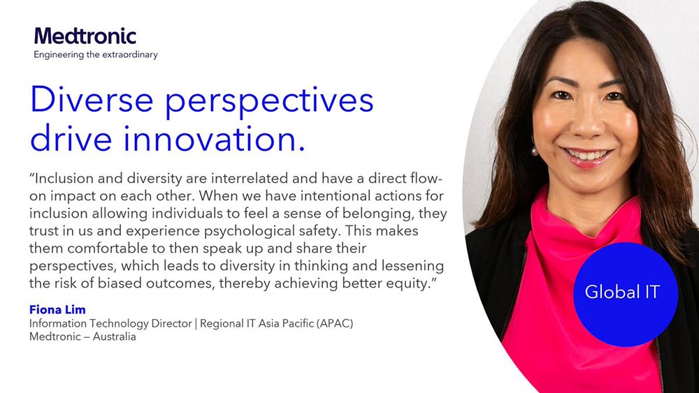 Medtronic IT Director Fiona Lim discusses diversity for innovation