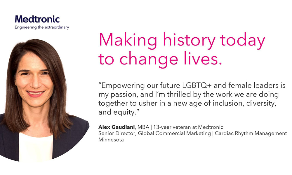 Medtronic's Alex Gaudiani aims to empower women in leadership