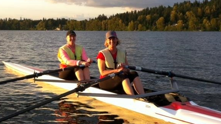 Making waves through marketing and rowing